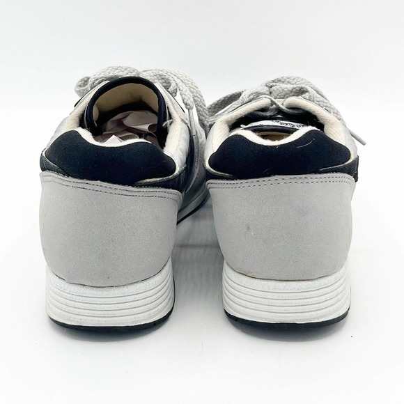 Trax | Shoes | Vintage Trax Sneaker Womens 65 Gray Black Lace Up Retro ...